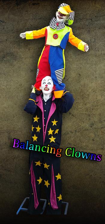 Balancing Clowns | Halloween Connection