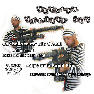 Monster Machine Gun | Halloween Connection